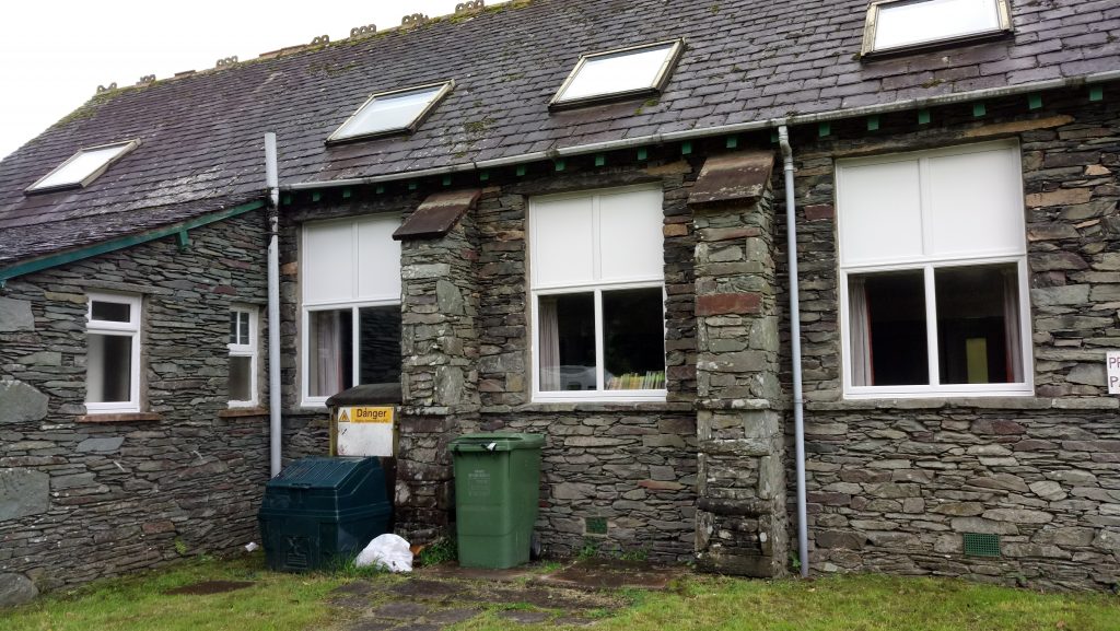 windows east - George Starkey Hut
